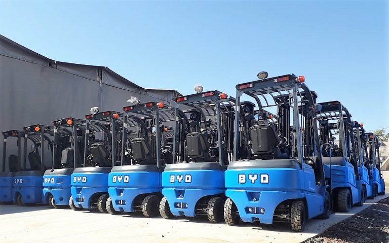 Empilhadeiras – BYD Brasil | Energia Limpa e Mobilidade Elétrica